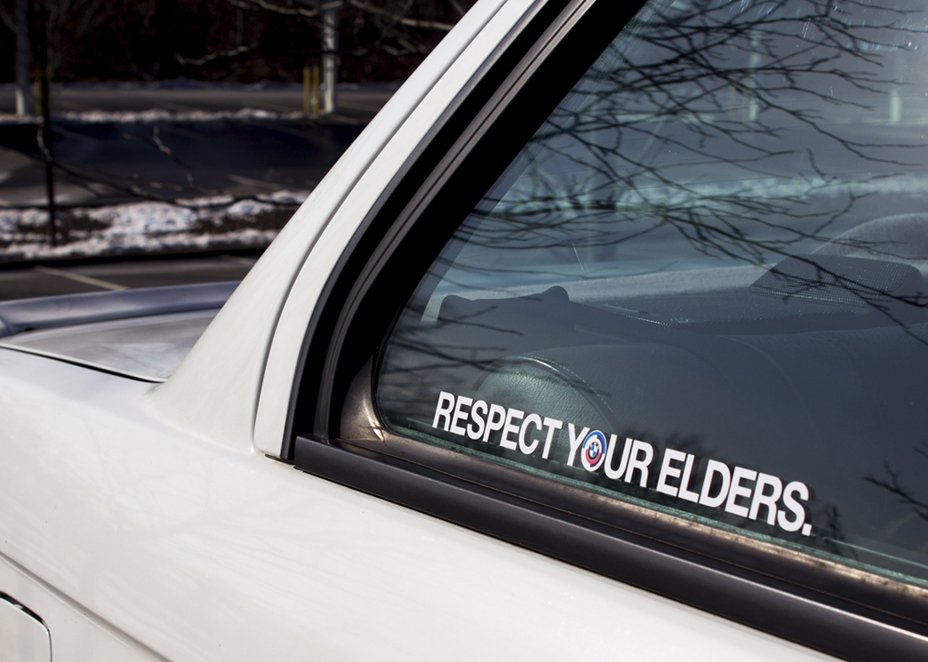 Respect your elders bmw sticker store